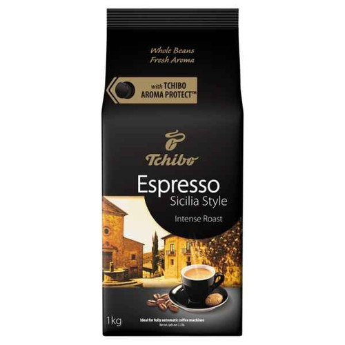 A TCHIBO ESPRESSO SICILIA STYLE SZEMES, PÖRKÖLT KÁVÉ 1 KG termék ...